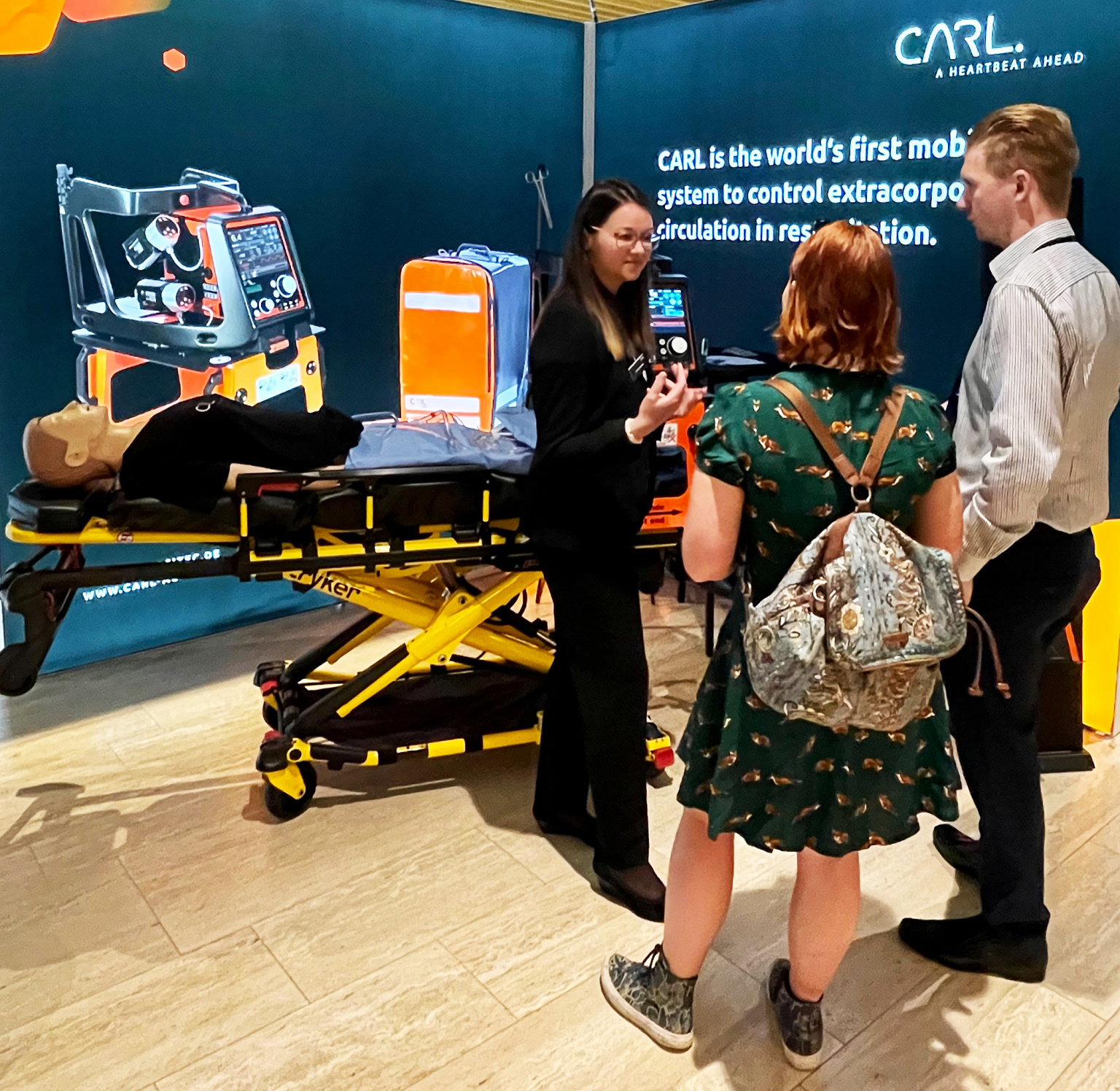 Resuscitec GmbH introduced itself at the annual meeting of the European ...